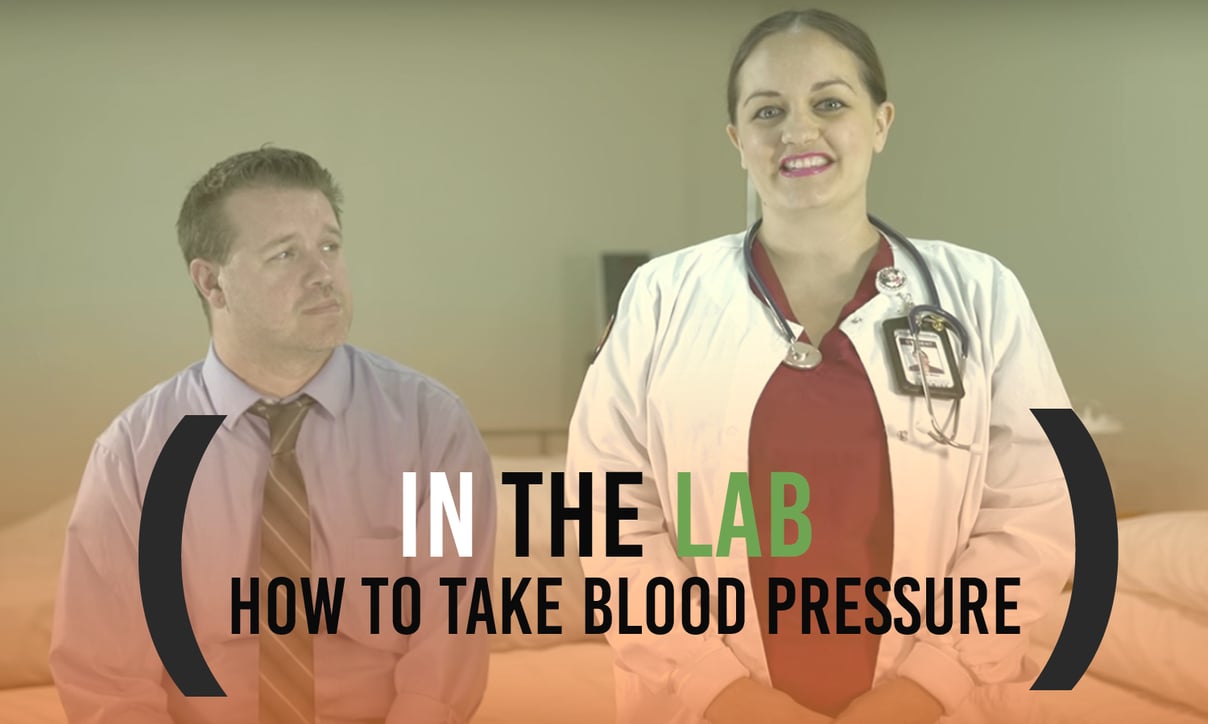 IN THE LAB: How to Take Blood Pressure